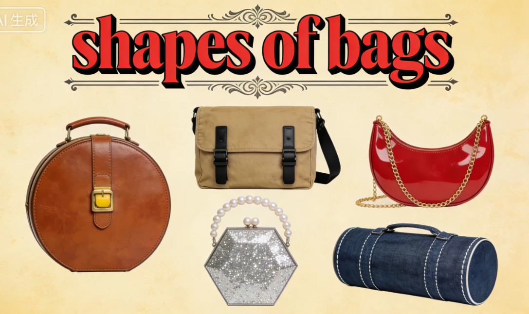 Explore the Unique Shapes of Bags: A Guide to Styles & Names ...